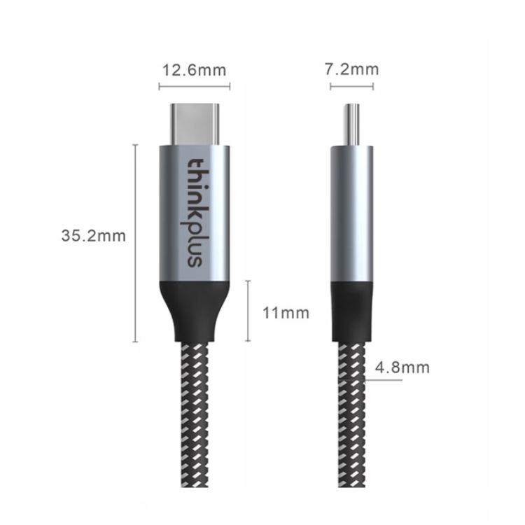 Lenovo Thinkplus CC515H USB-C / Type-C to USB-C / Type-C USB3.1 Gen2 ...