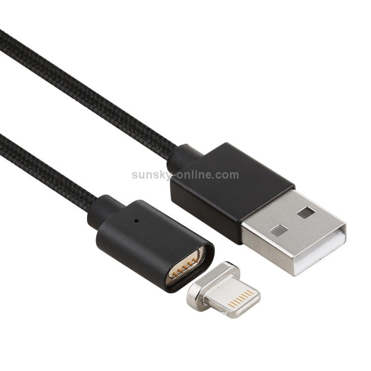 1m 3 in 1 USB to Micro USB and 8 Pin and USB-C / Type-C Magnetic ...