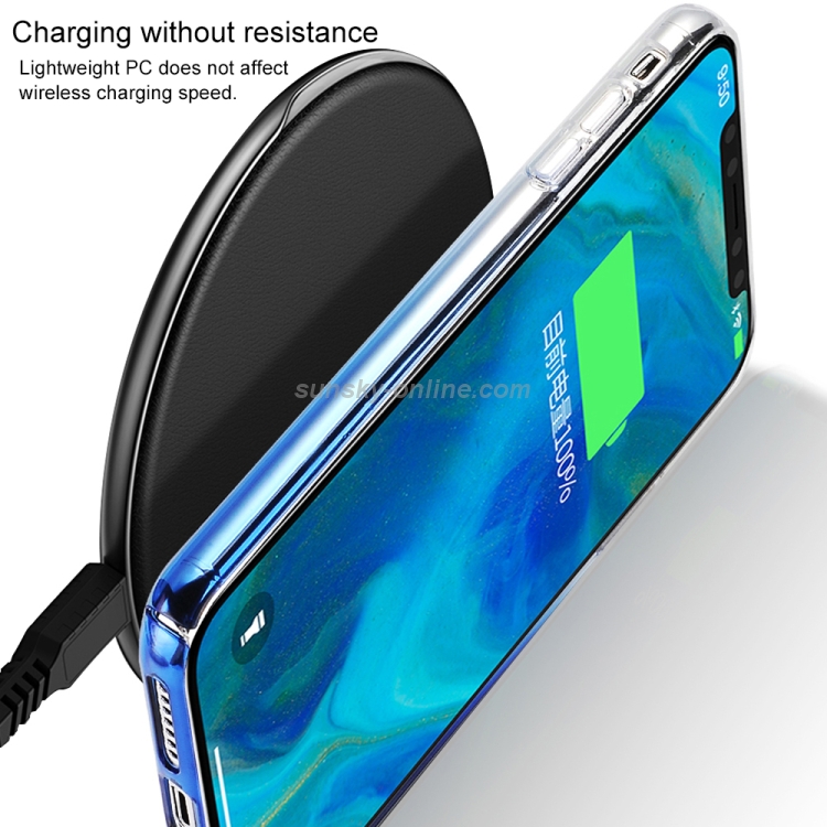 For iPhone X / XS SULADA Shockproof Nano Color Electroplating Auroral ...