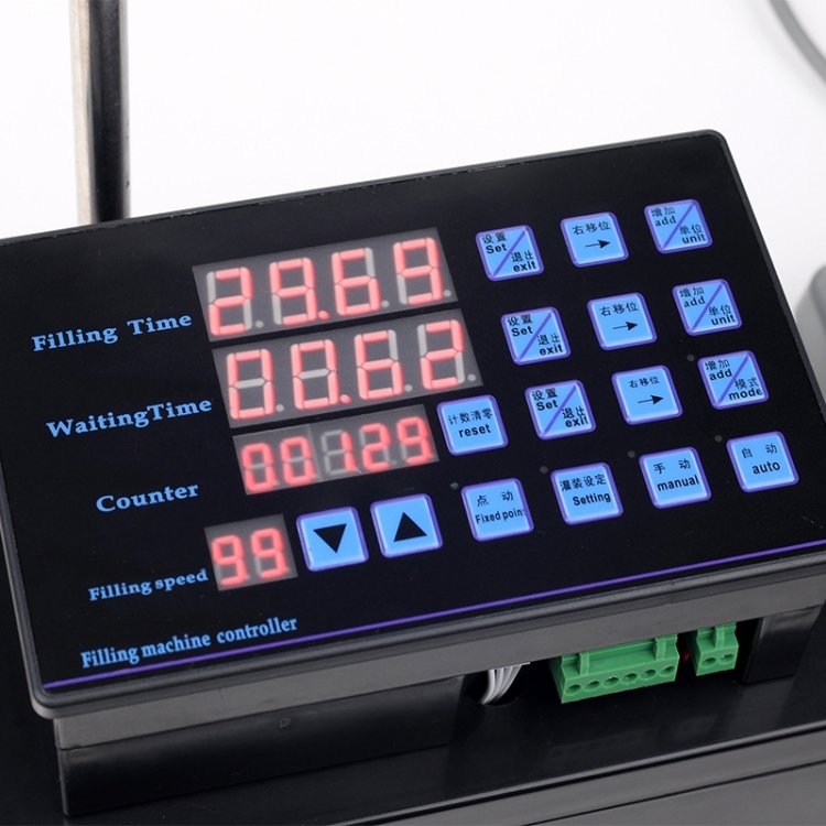 Electrical Liquid Filling Machine Digital Pump Bottled Water Filler ...