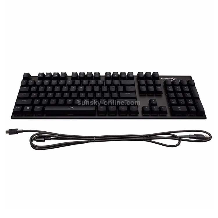 Kingston HyperX Alloy HX-KB1SS2-US RGB Pro Silver Shaft Mechanical ...