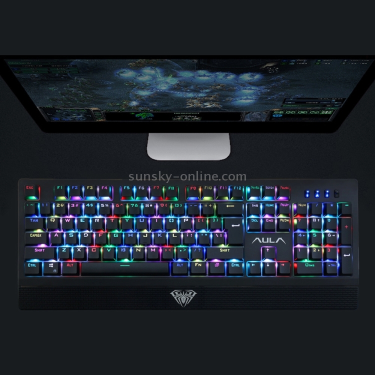 AULA Wings of Liberty Series RGB Light Backlit USB Wired Mechanical ...