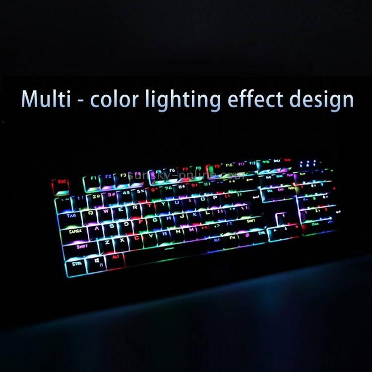 AULA Wings of Liberty Series RGB Light Backlit USB Wired Mechanical ...