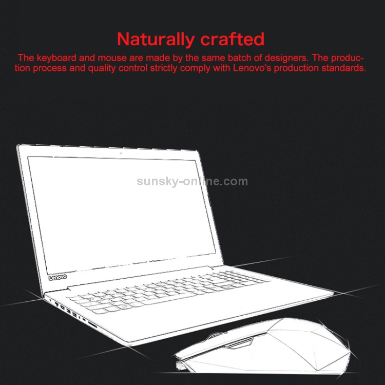 Lenovo M300 Multi-function Diamond Shape Wired Mouse (Black)