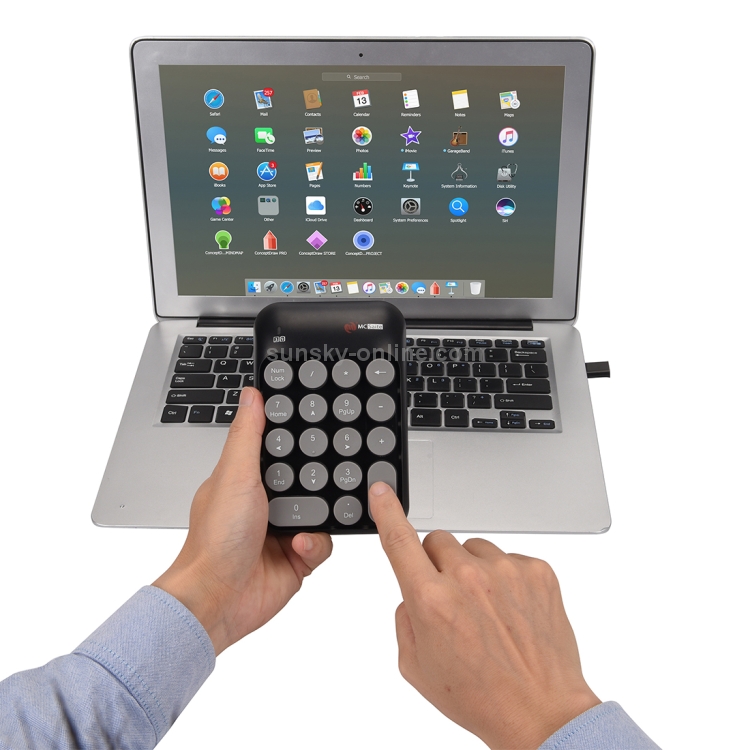 MCSaite MC-52AG USB-C / Type-C Universal Mini 18-keys Wireless Digital ...