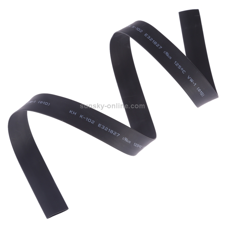 10mm Woer Flexible RSFR-H VW-1 Heat Shrink Tube, 125 Degrees Celsius ...