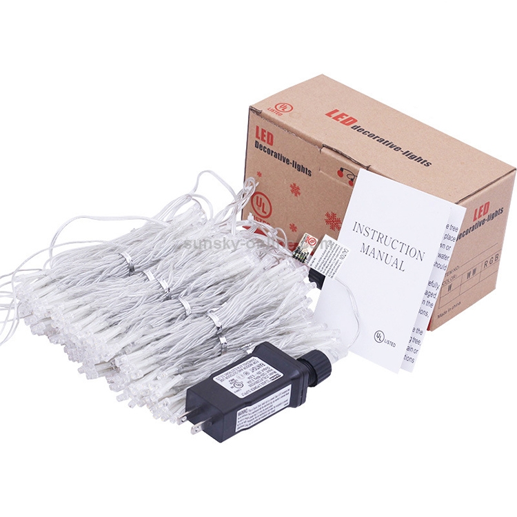 UL588 3m (ยาว) x 3m (สูง) IP43 Waterproof LED Curtain Light