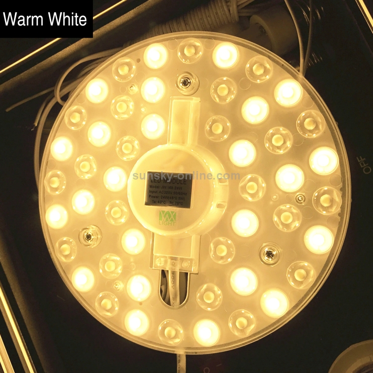 24W 48 LEDs SMD 2835 3000-6000K Cool White / Warm White / Natural White ...