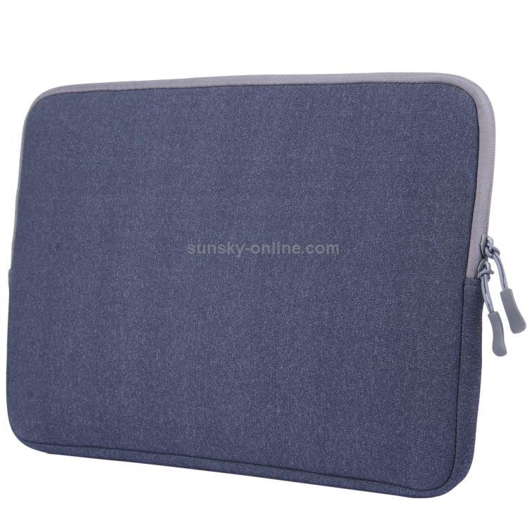 For Macbook Pro 15.4 inch Laptop Bag Soft Portable Package Pouch (Grey)