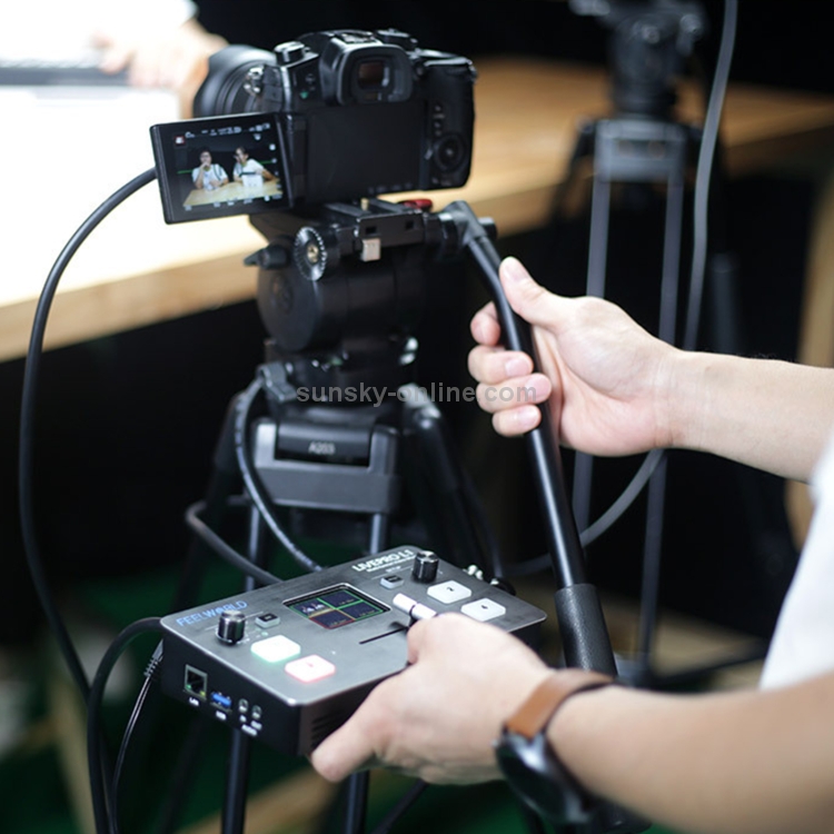 FEELWORLD LIVEPRO L1 Multi-camera Media Live Broadcast 4-Channel Live ...