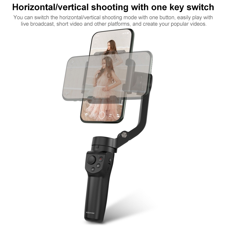 FEIYUTECH Vlog Pocket 2 Handheld Stabilizer Foldable Three-Axis Smart ...