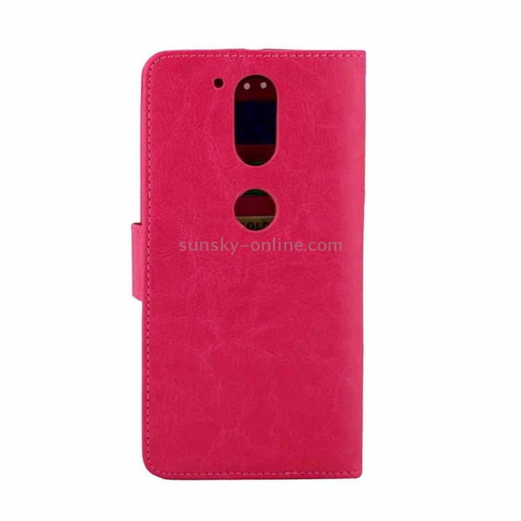 For Motorola Moto G (4rd gen) Crazy Horse Texture Horizontal Flip ...
