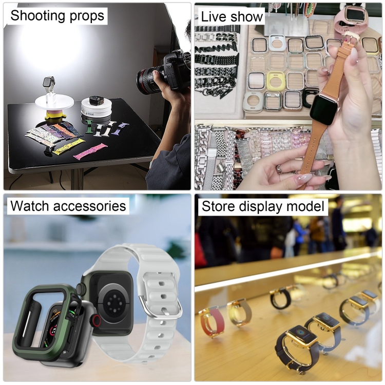 สำหรับ Apple Watch Series 8 หน้าจอสีขนาด 45 มม. Non-Working Fake Dummy ...