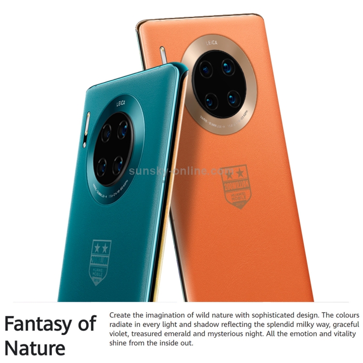 华为Mate 30 Pro 5G 2亿台纪念版LIO-AN00, 8GB+512GB全网通 后置四摄+前双摄, 4500mAh, 人脸识别/屏 ...