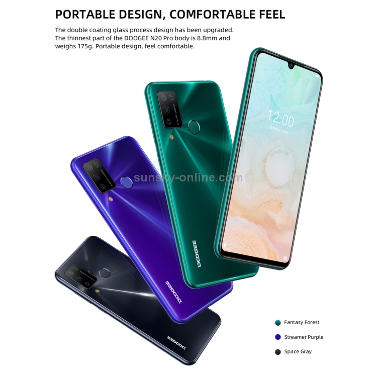 [HK Warehouse] DOOGEE N20 Pro, 6GB+128GB