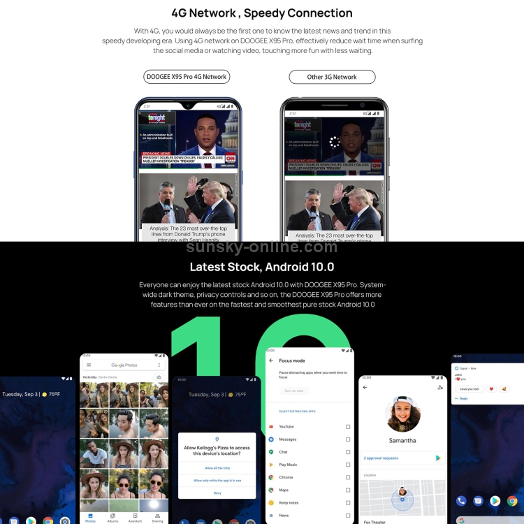 [HK Warehouse] DOOGEE X95 Pro, 4GB+32GB