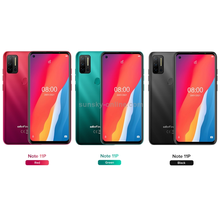 [HK Warehouse] Ulefone Note 11P, 8GB+128GB