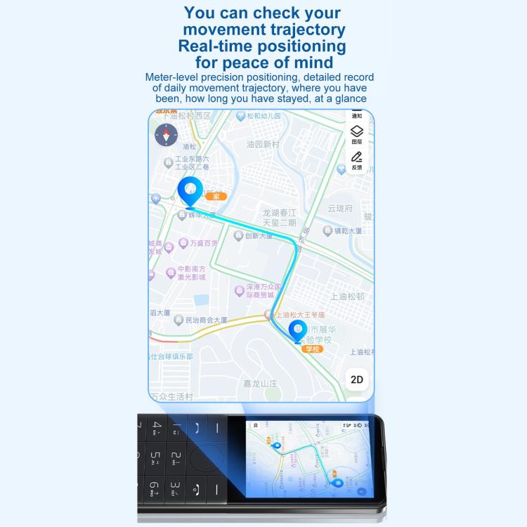 DOOV R17 / F22 Keypad Phone, 3GB+32GB, 2.8 inch Android 13 Mediatek ...