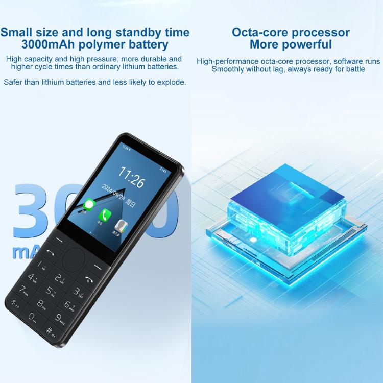 DOOV R17 / F22 Keypad Phone, 3GB+32GB, 2.8 inch Android 13 Mediatek ...