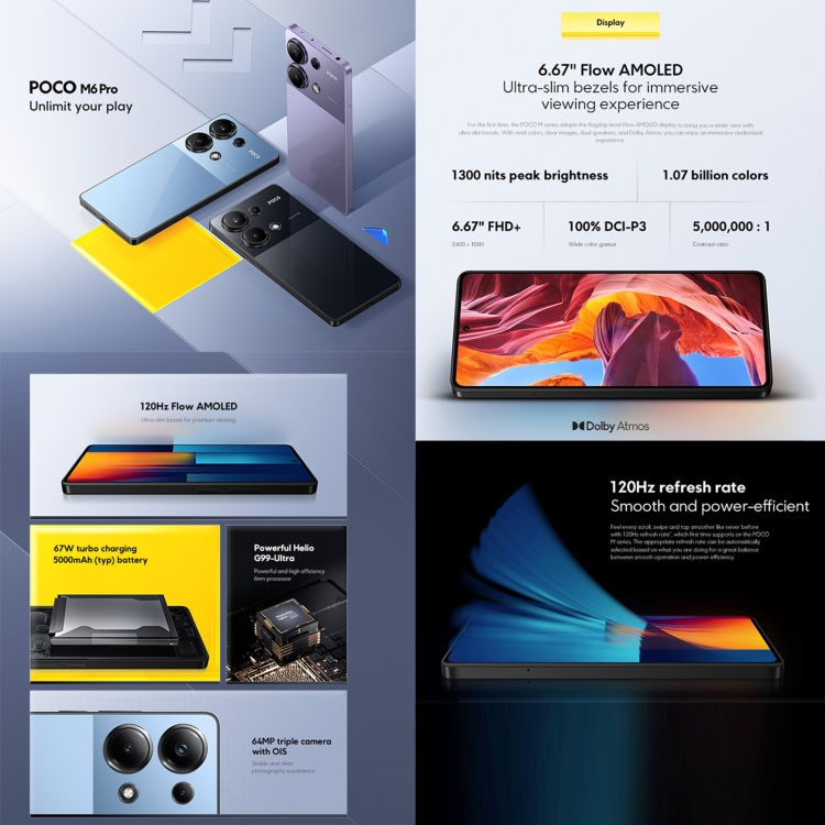 [HK Warehouse] Xiaomi POCO M6 Pro Global, 12GB+512GB, In-screen ...