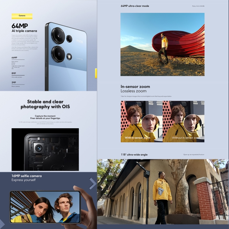 [HK Warehouse] Xiaomi POCO M6 Pro Global, 12GB+512GB, In-screen Fingerprint, 6.67 inch MIUI 14 ...