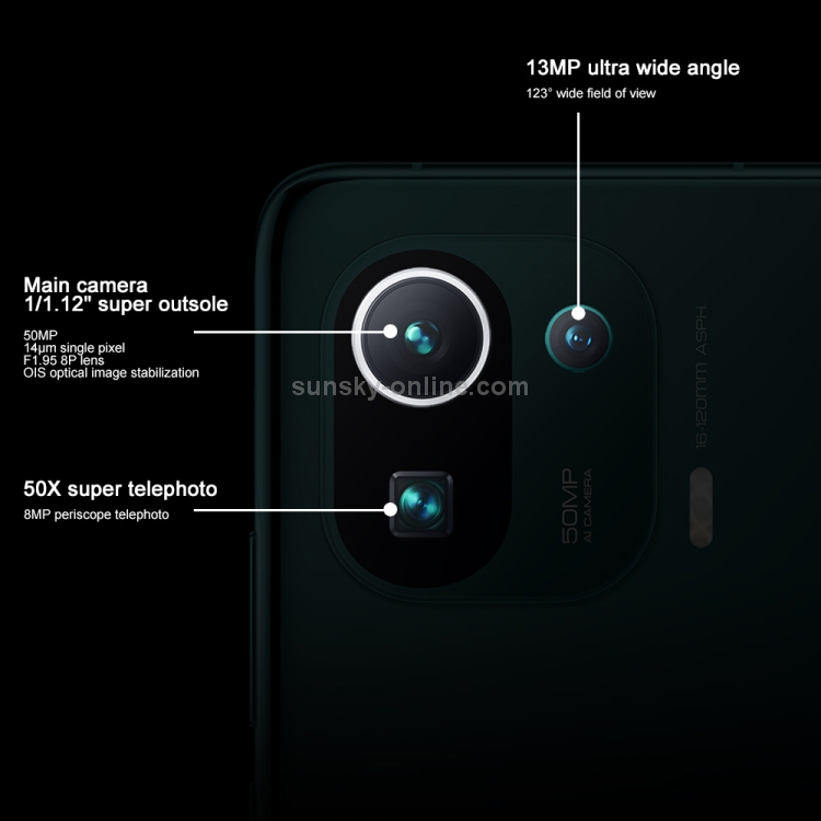 Xiaomi Mi 11 Pro 5G, 50MP Camera, 8GB+256GB