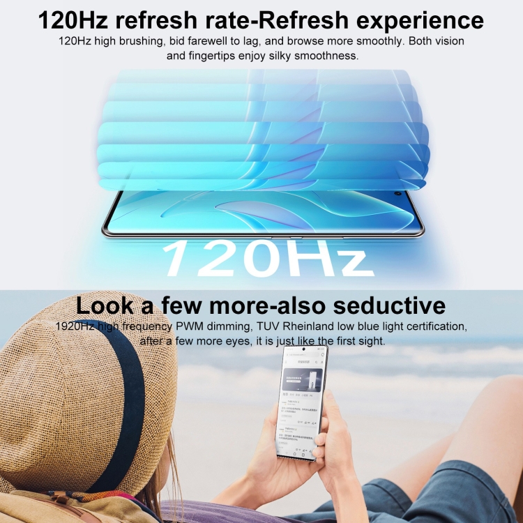 荣耀 60 Pro 5G TNA-AN00 1亿像素 12GB+256GB 屏内指纹识别 6.78寸10亿色Magic UI 5.0, 高通骁龙778G Plus八核, 5G网络, OTG ...