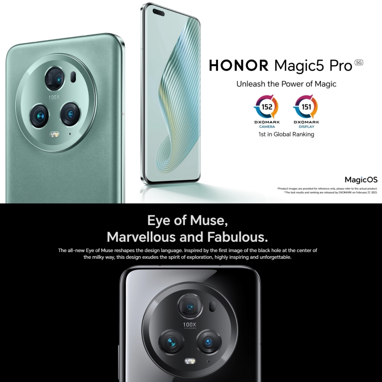 Honor Magic5 Pro 5G PGT-AN10, กล้อง 50MP, 16GB+512GB, เวอร์ชั่นจีน