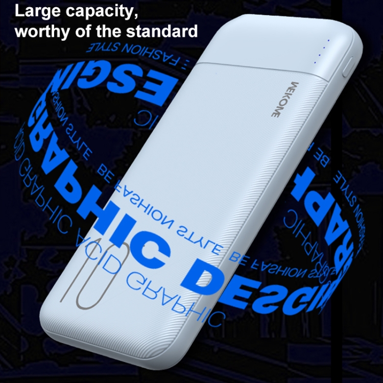 WEKOME WP-02 Tidal Energy Series 12W 20000mAh Power Bank (สีเหลือง)