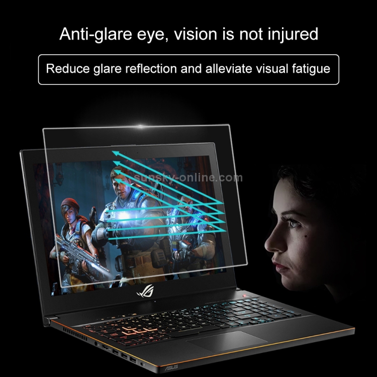 ASUS ROG GU501 15.6 인치 노트북 화면 HD 강화 유리 보호 필름