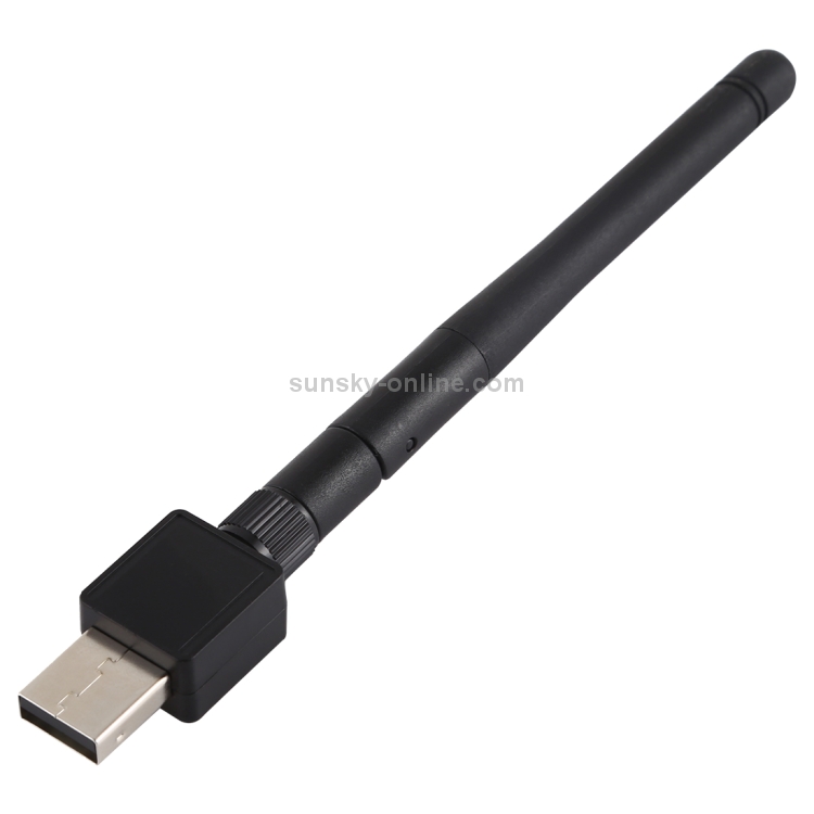 LV-UW02RK-2DB USB 2.0 150Mbps 2.4GHz WiFi Wireless Adapter + Antenna