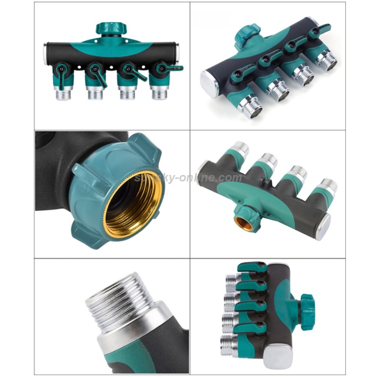 4 In 1 Multi-function Garden Water Sprinklers Lawn Irrigation Valve ...