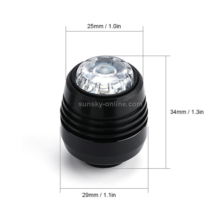 4 PCS Electric Scooter LED Waterproof Night Riding Safety Light Warning ...