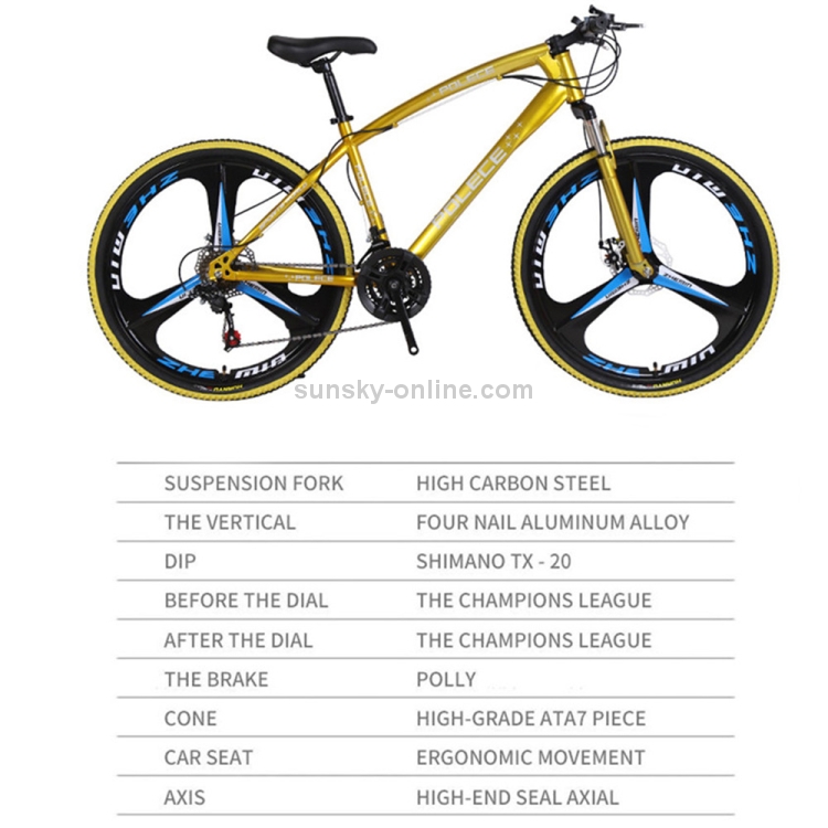 [US Warehouse] 26 inch Full Suspension 21-speed Aluminum Alloy Frame ...
