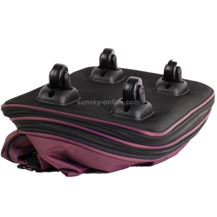Maleta retráctil 91L Maleta unisex plegable Maleta giratoria de viaje ...