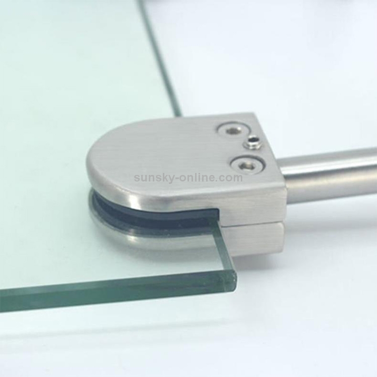 201 Stainless Steel Glass Fish Mouth Support Rod Fixing Clip with ...