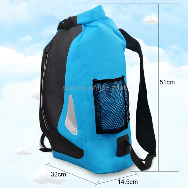 Outdoor Waterproof Dry Dual Shoulder Strap Bag Dry Sack PVC Barrel Bag ...