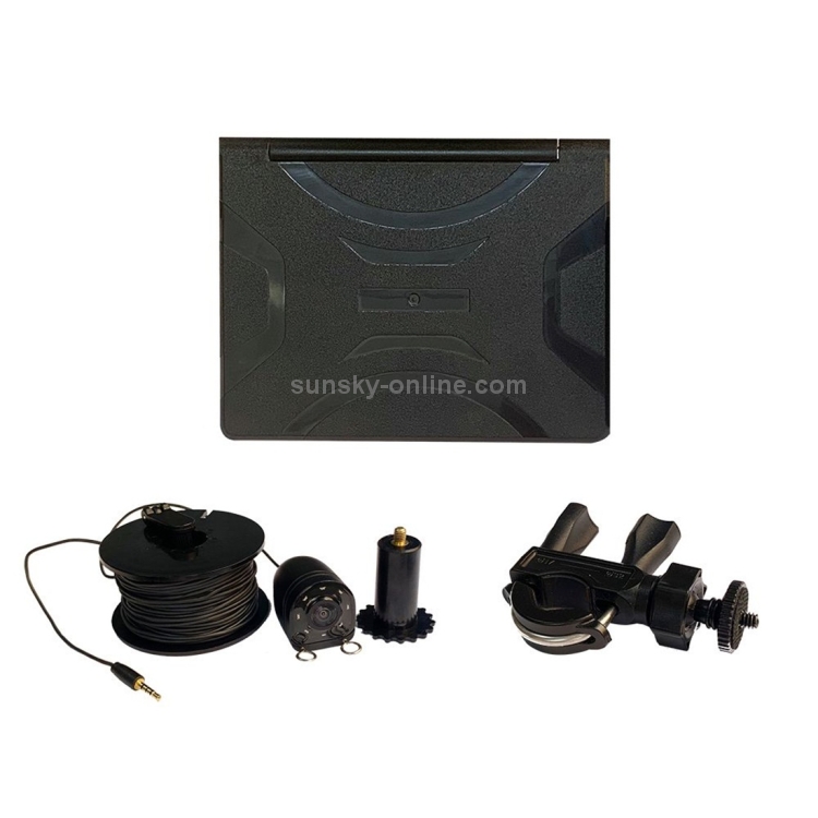 X6 HD Night Vision Waterproof Visual Fish Finder (Black)