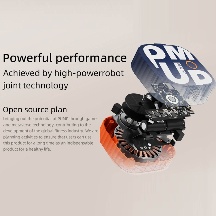 Unitree Pump Portable Home Gym Pump 4.4-44lbs Adjustable Resistance ...