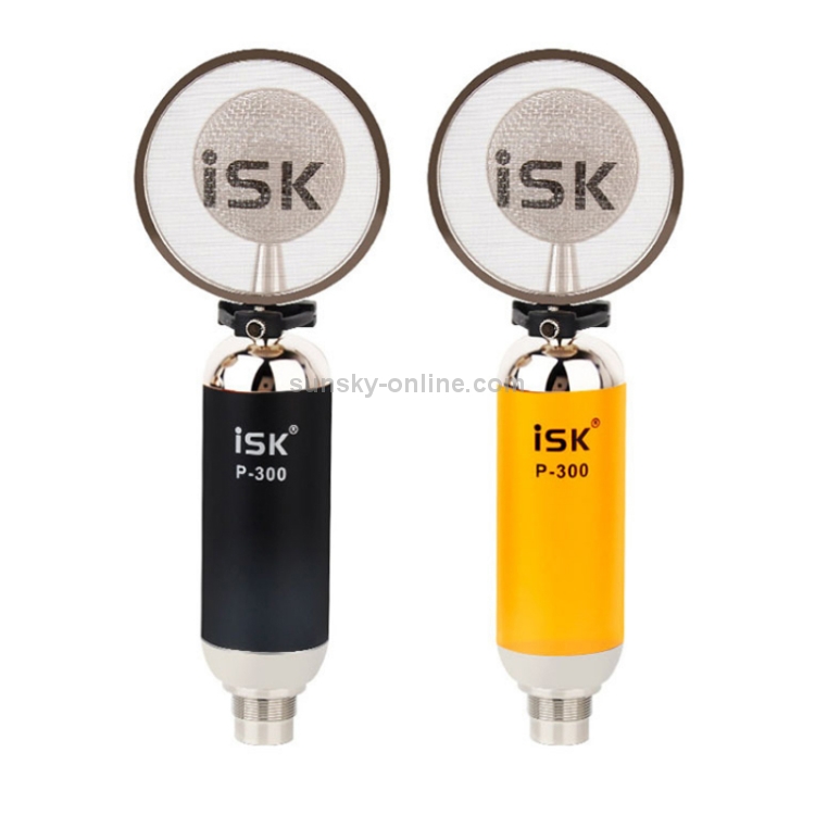 웹캐스트용 ISK P-300 콘덴서 마이크 서스펜션 유형 컴퓨터 노래방 마이크, 임의 색상 전달