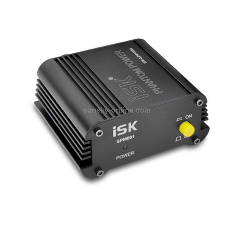 ISK SPM001 48V Phantom Power Source for Condenser Microphone