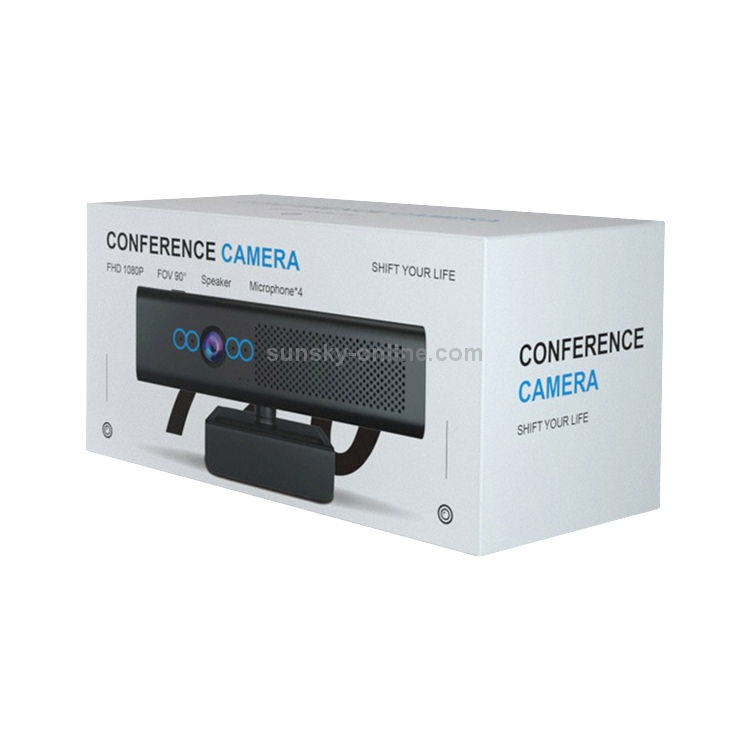 H720 90 Degree Wide-angle 1080P USB Computer Conference Camera, Support ...