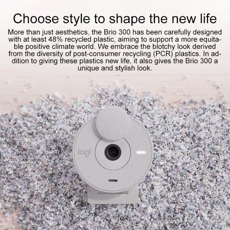 Logitech Brio 300 2MP 1080P Full HD IP Camera with Noise Reduction ...