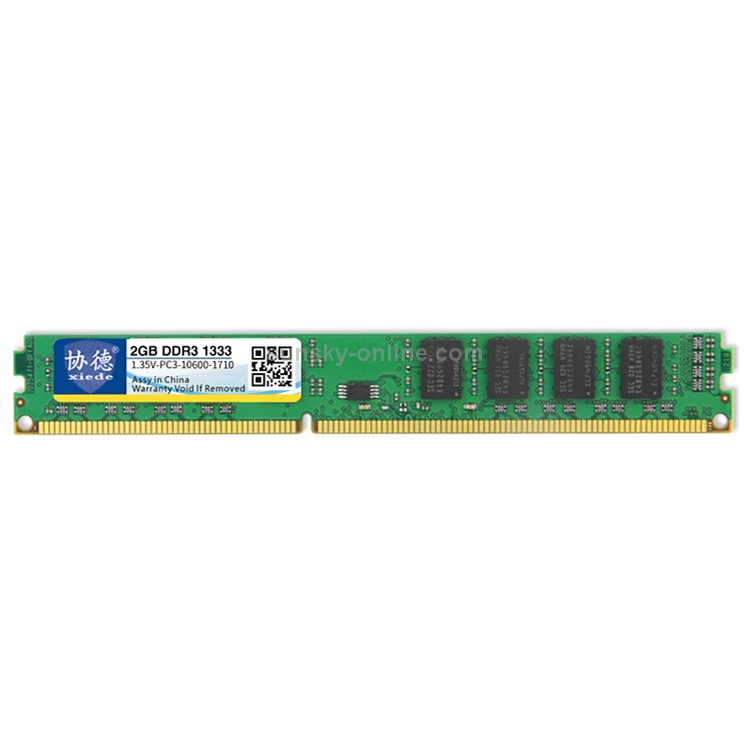 XIEDE X086 DDR3L 1333MHz 2GB 1.35V Módulo RAM de memoria de compatibilidad total general para PC ...