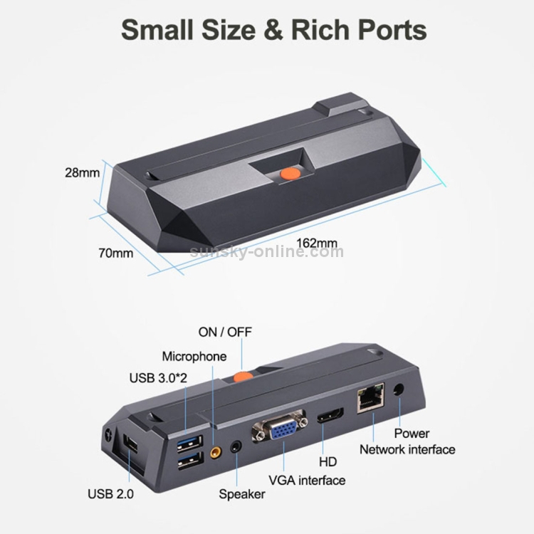 R1pro Windows and Linux System Mini PC, Quad Core 1.5GHz, RAM: 1GB, ROM ...