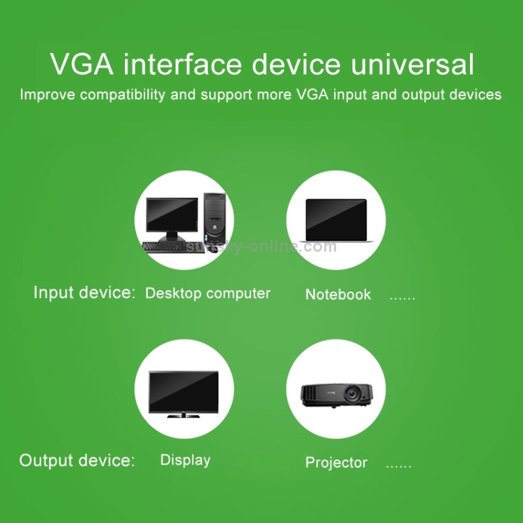 UGREEN 4-Port USB KVM Switch Box VGA to USB Splitter for Printer ...