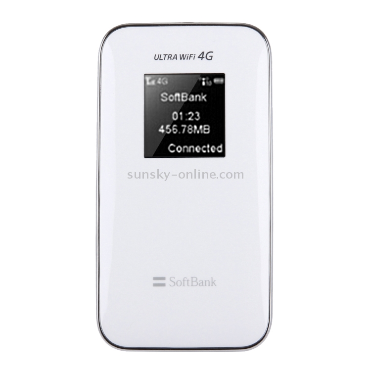 ZTE 102Z SoftBank의 경우 고속 모바일 WiFi 4G USIM 모뎀 미니 WiFi 라우터 출시