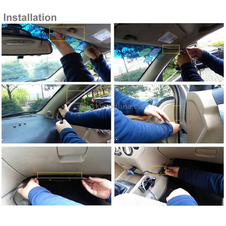 076 HD 720P VGA 2,4 inch scherm 120 graden groothoek auto DVR ...