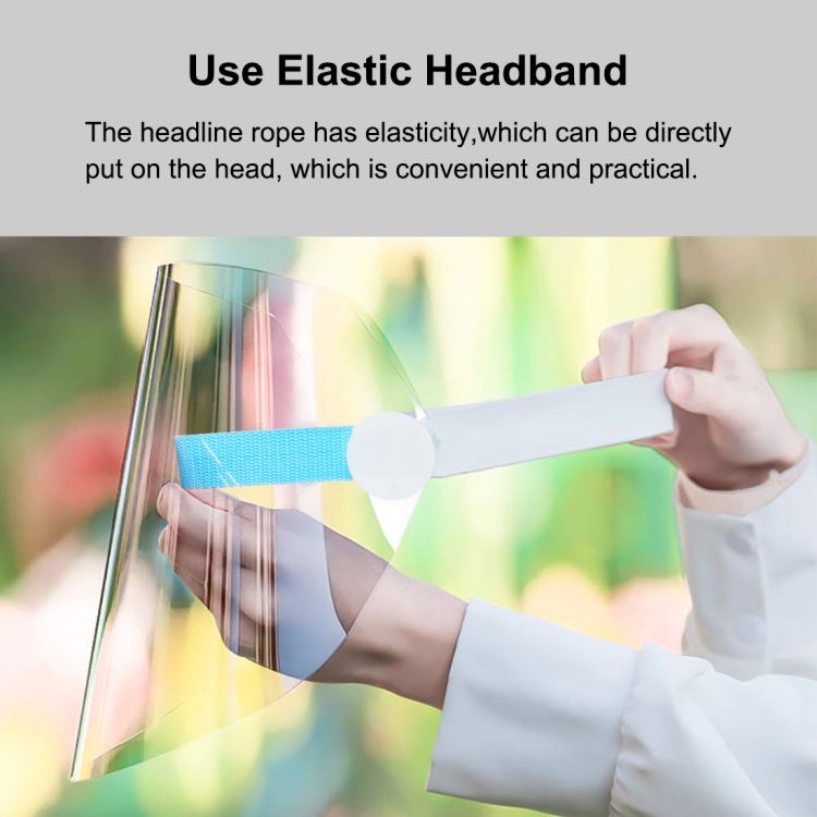 Clear Protective Face Shield Anti-Saliva Splash Anti-Spitting Anti-Fog ...