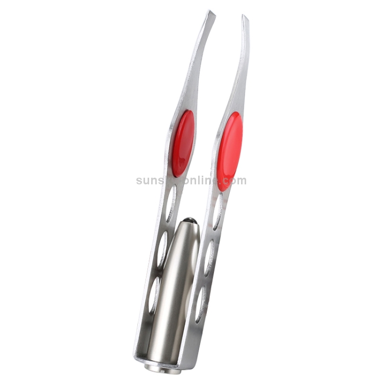 Make Up LED Light Eyelash Eyebrow Tweezers